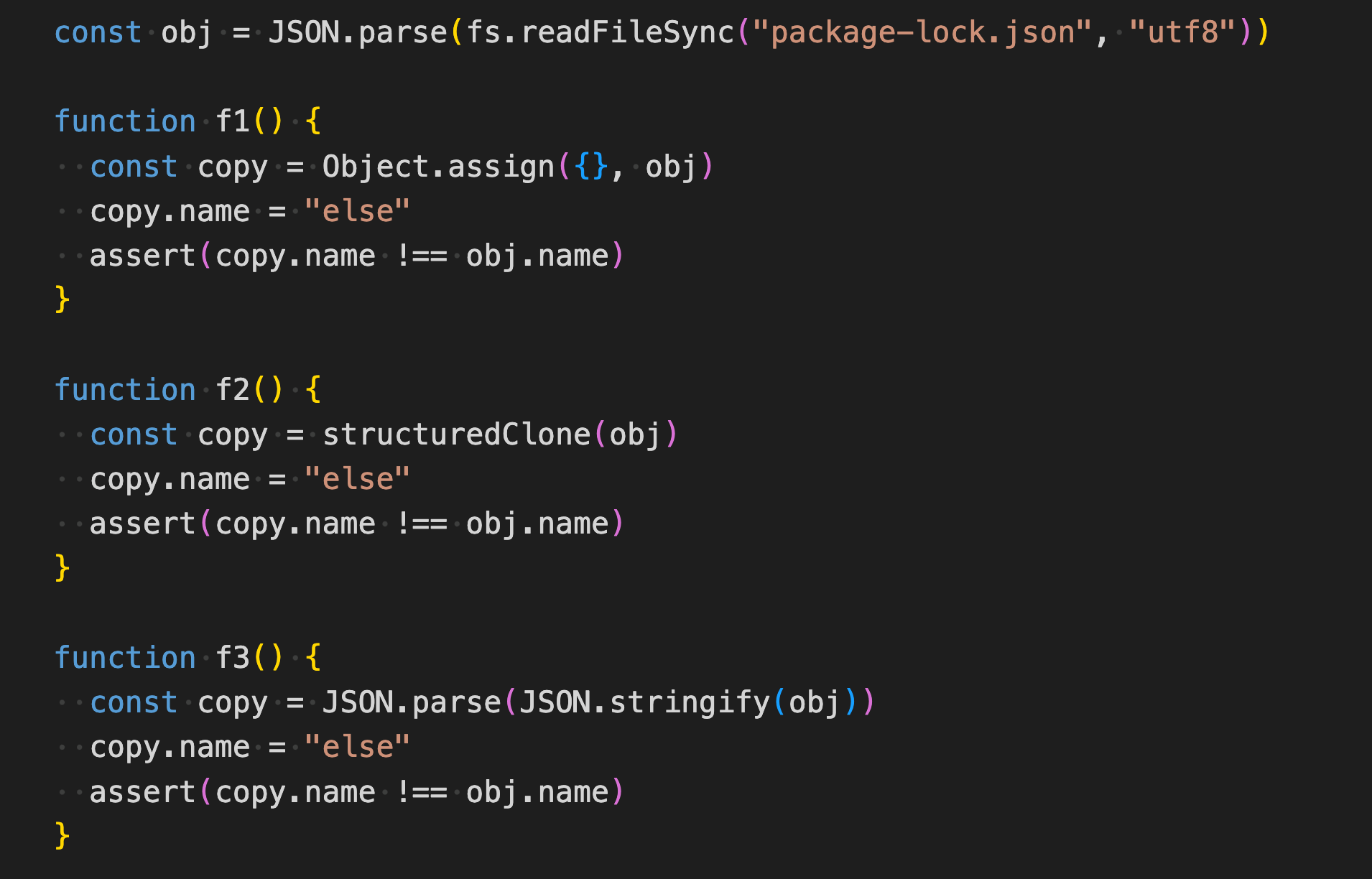 Shallow clone vs. deep clone, in Node, with benchmark - Peterbe.com Shallow clone vs. deep clone, in Node, with benchmark - Peterbe.com